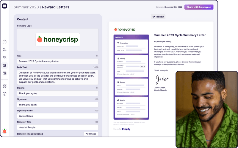 Employee Compensation Management Software | Pequity